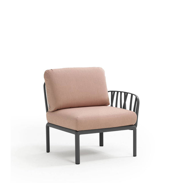 Module sofa ngoài trời KOMODO / ANTRACITE rosa – houzzy.com